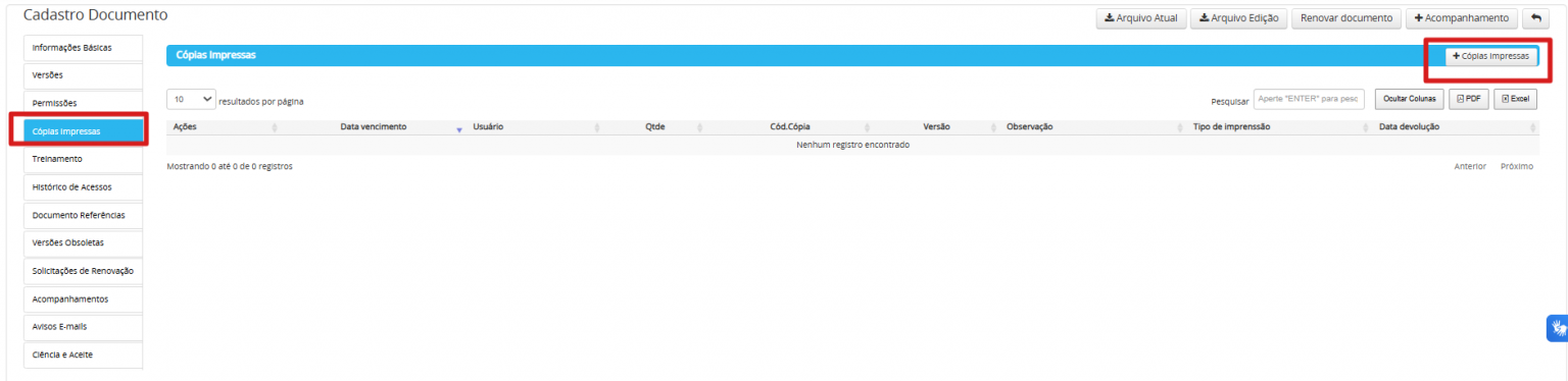 Documentos- Cópias Controladas e Não Controladas | Wiki EPA